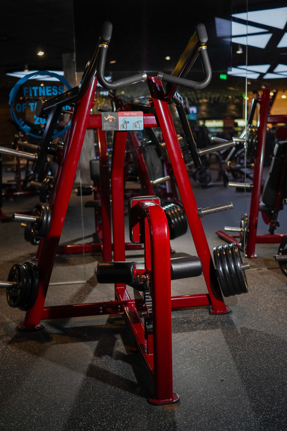 Aparat fitness pentru ramat (high row) Tech Pro – pulsefit-shop.ro